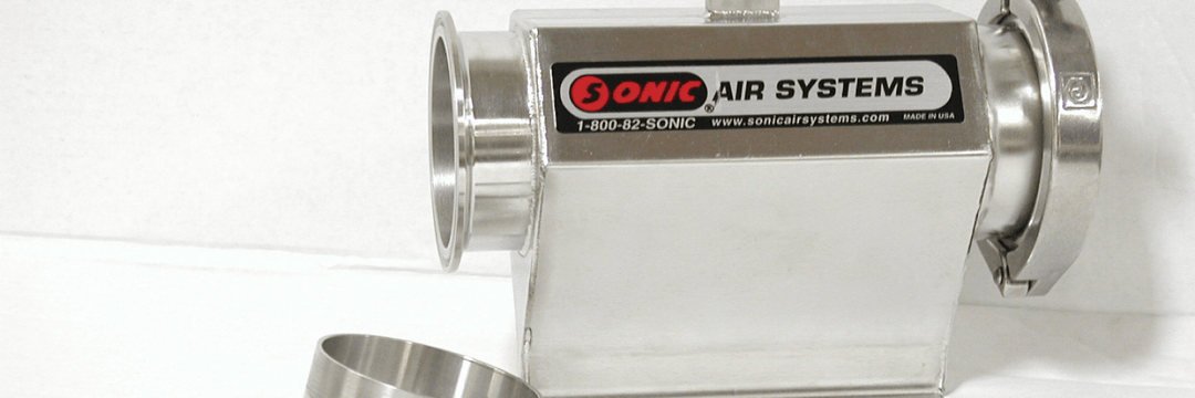 Sanitary Air Knife Solutions - E-Z Clean & FSMA Compliant | Sonic Air Systems